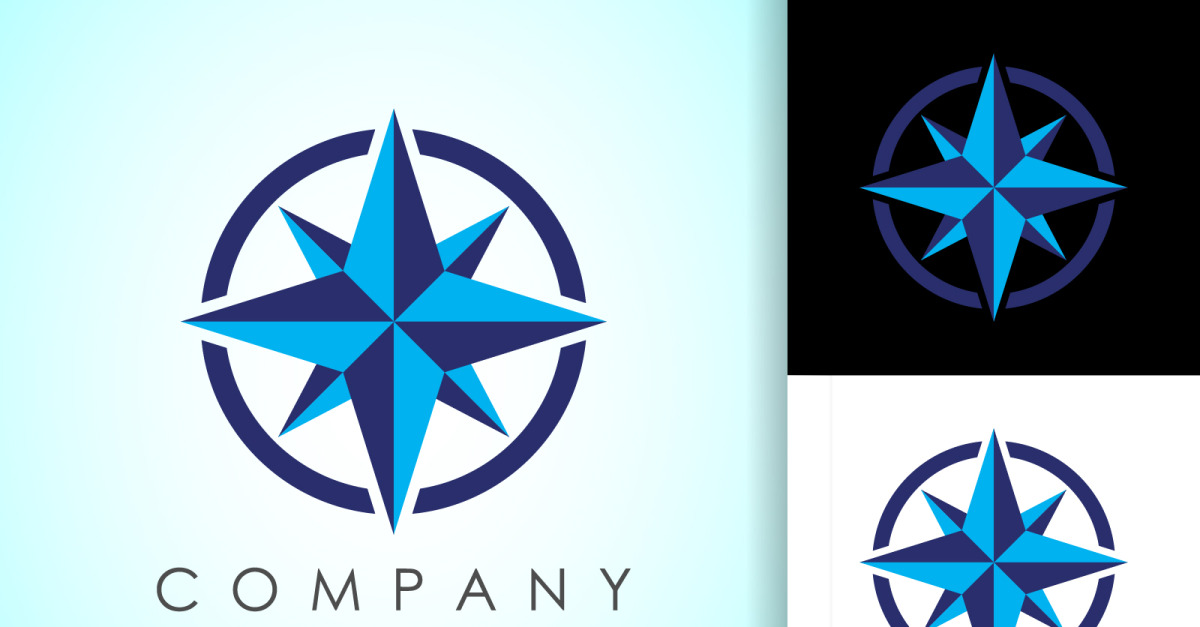 Kıyı Logosu, Pusula Logosu Concept9 #331159 - TemplateMonster