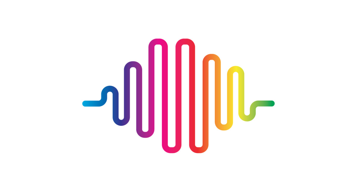 Sound wave equalizer music logo v11 #331318 - TemplateMonster