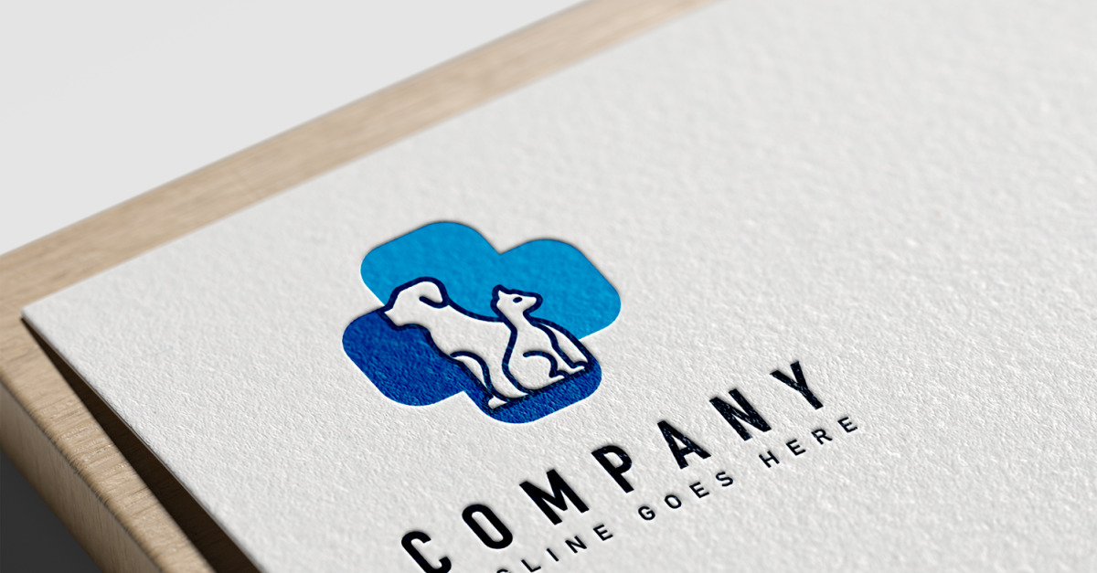 Animal Medical Care Logo Design Template - TemplateMonster