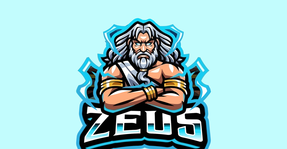 Walton Robbie Art Logo Zeus Illustrationsvektor