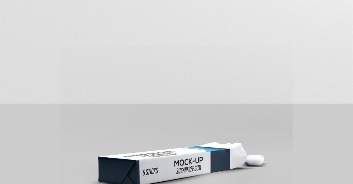 Pack of Bubble Gum Mockup 8 #333057 - TemplateMonster