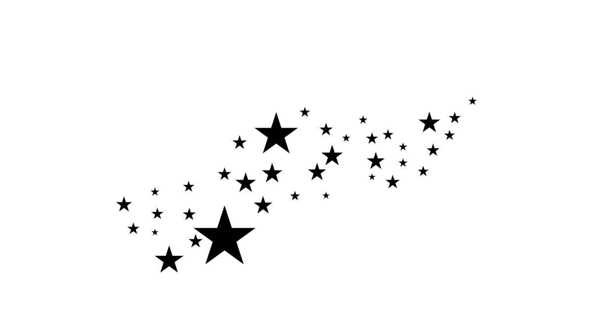 Shooting star design vector decoration v3 - TemplateMonster