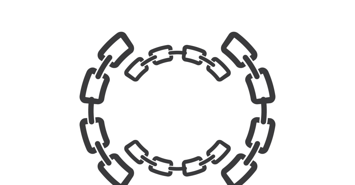 Chain vector design template element v17 - TemplateMonster