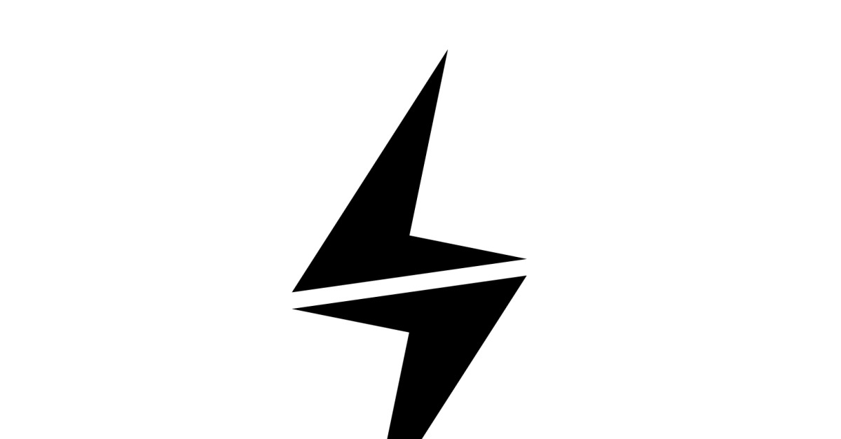Thunderbolt flash lightning logo template design v5