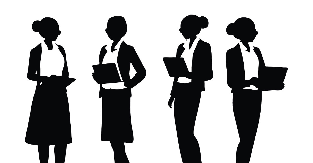 Fille comptable et employé de bureau - TemplateMonster