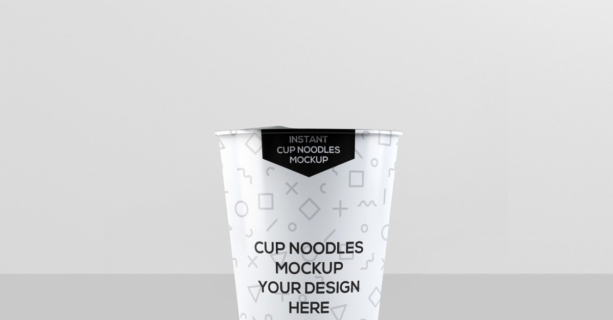 Food Cup - Instant Food Cup Mockup #334320 - TemplateMonster