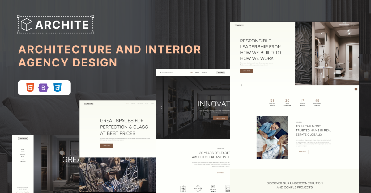 Archite - Architecture and Interior Agency Design Archite - Architecture and Interior Agency Design