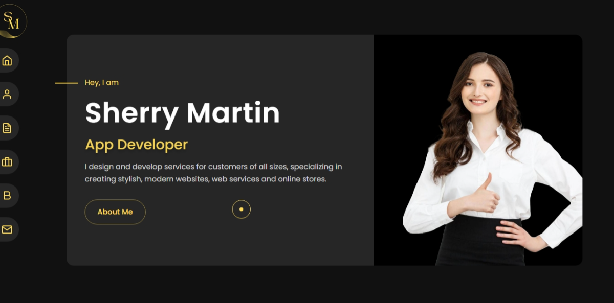 Sherry - Portfólio Bootstrap 5 Modelo HTML - TemplateMonster