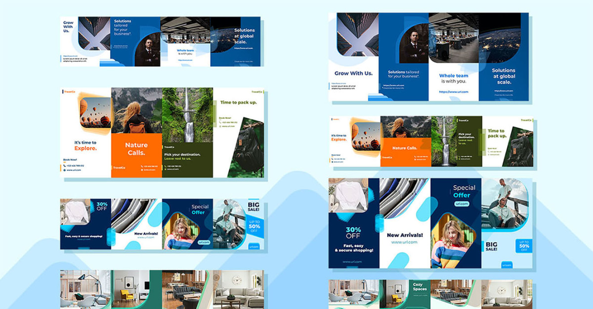 Industrious - 40 Instagram Post & Story Templates for Various Industries