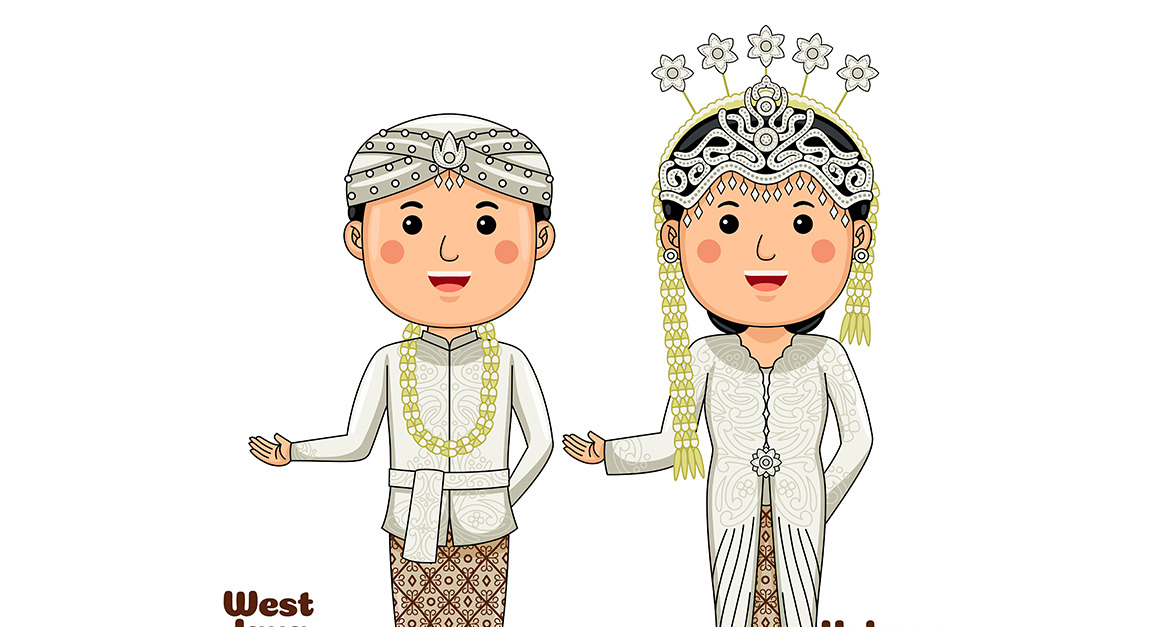 Welcome Gesture with Couple West Java Traditional Clothes 3
