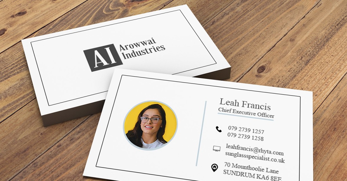 E-cards Template - Visiting Card Template - TemplateMonster