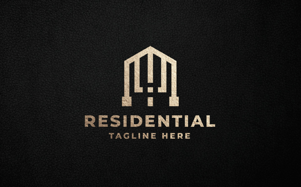 Residential Real Estate Pro Logo Template - TemplateMonster