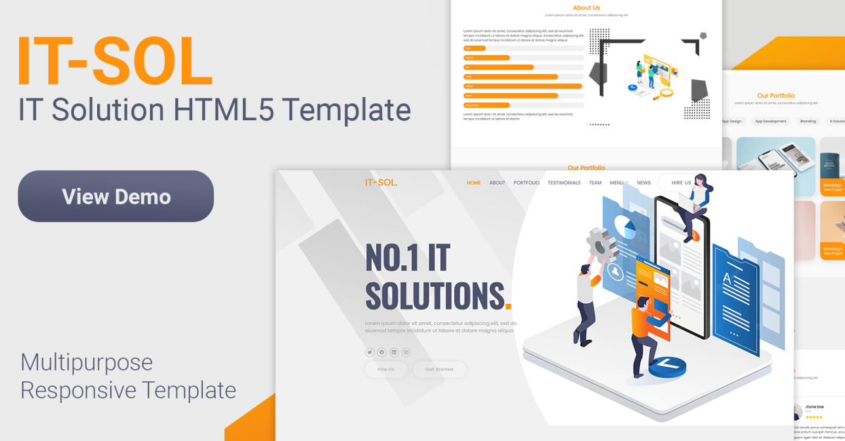 ITSol - Technology & IT Solutions Website Template