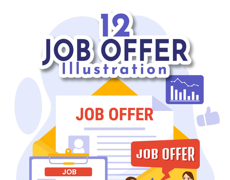 12 Businessman Job Offer Illustration - TemplateMonster