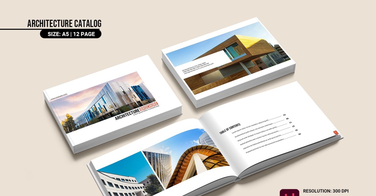 Architecture Brochure / Catalog Indesign Template