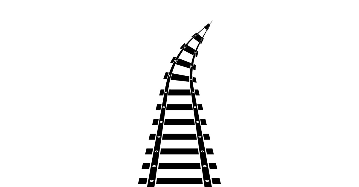 Bahngleise Vektor-Logo-Design v11 #337315 - TemplateMonster