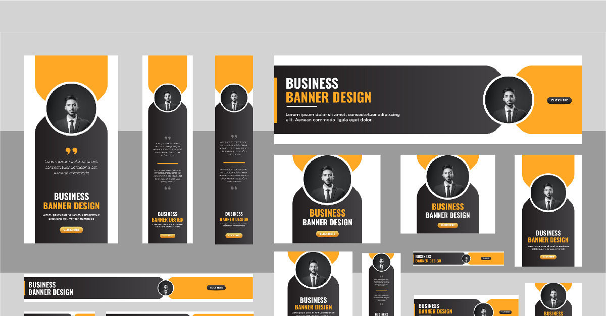 Banner web de título comercial o plantilla de diseño de banner web ...