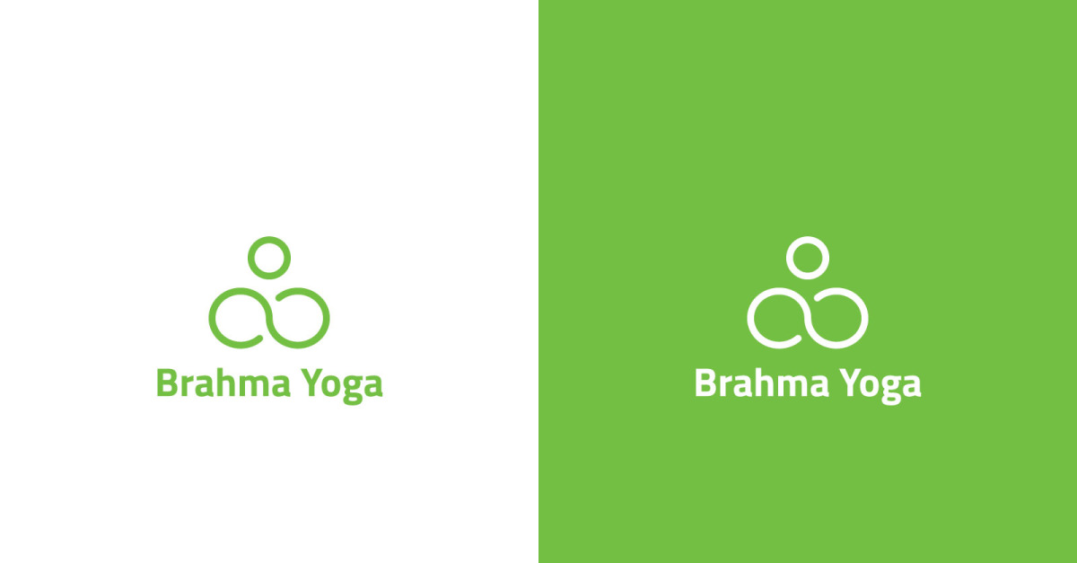 Modèle de logo Brahma Yoga #337562 - TemplateMonster