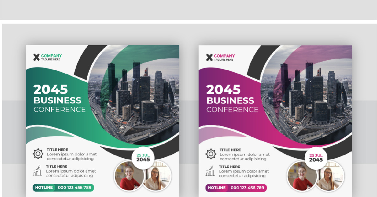 Creative digital marketing post template - TemplateMonster
