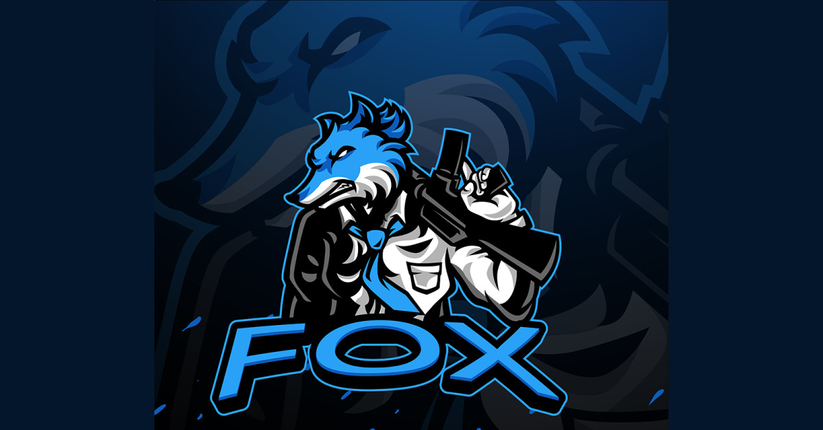 Fox V2 Maskot Esport Logo Çizimi #337819 - TemplateMonster