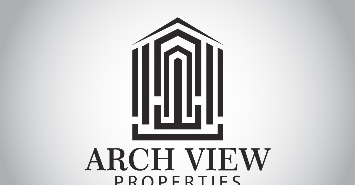 Arch View Real Estate Logo Template #338050 - TemplateMonster