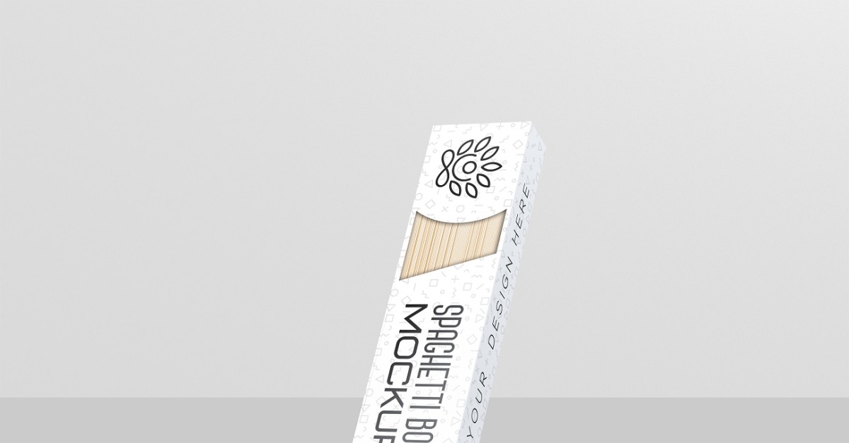 Spaghetti - Spaghetti Box Mockup 3 #338024 - TemplateMonster