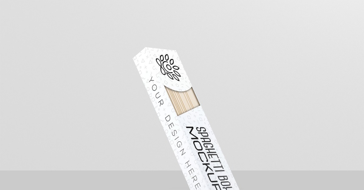 Spaghetti - Spaghetti Box Mockup 4 #338025 - TemplateMonster
