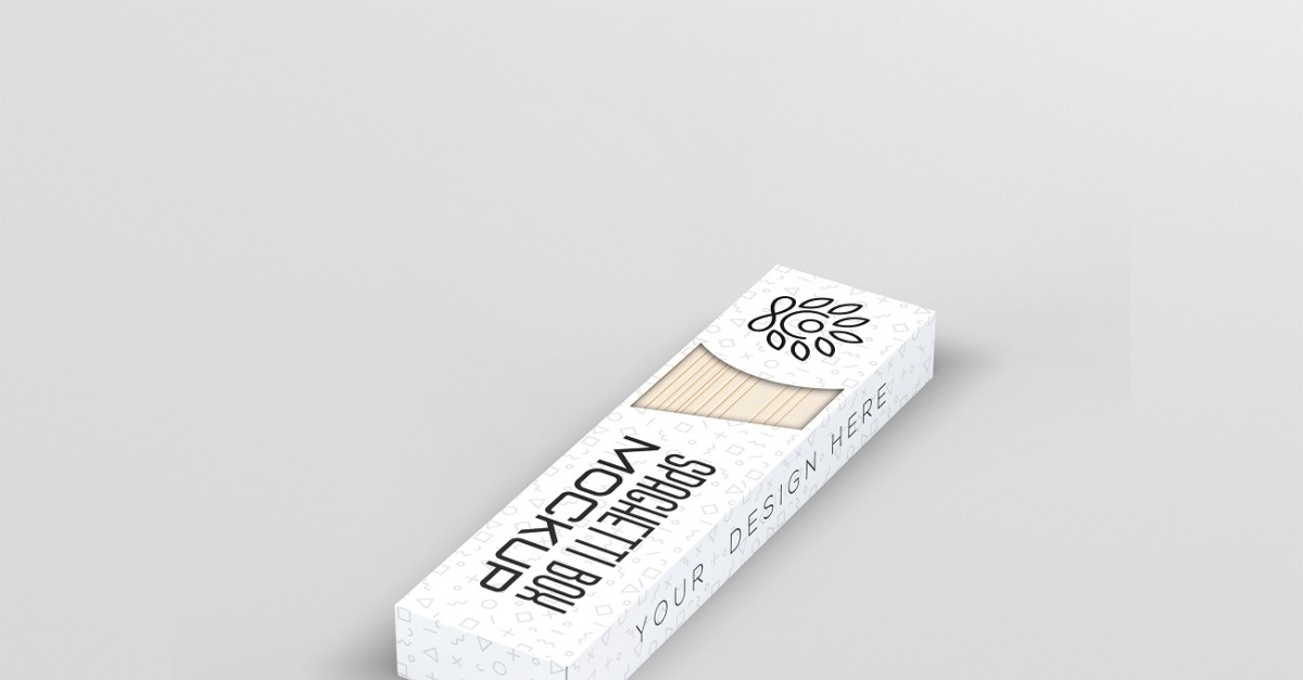 Spaghetti - Spaghetti Box Mockup 7 #338028 - TemplateMonster