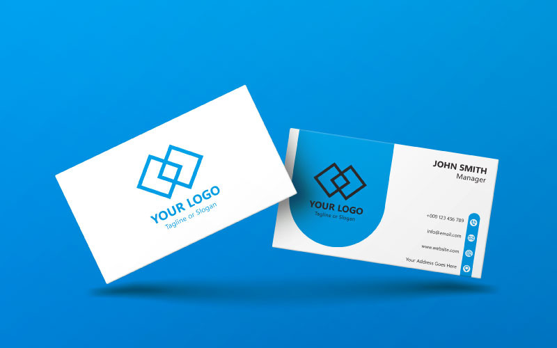 Personal Visiting Card Design #338107 - TemplateMonster