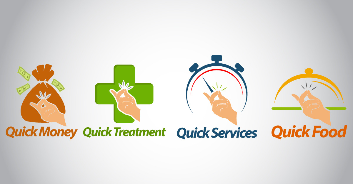 Quick Services Set Logo Template #338560 - TemplateMonster