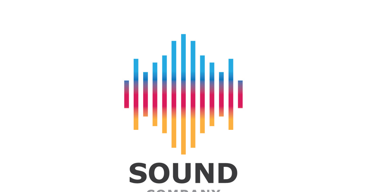 Égaliseur sonore lecteur de logo de musique audio v8