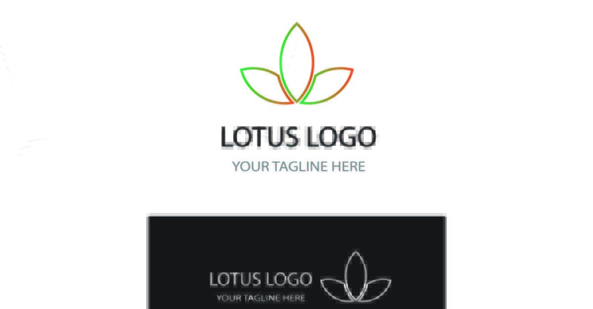 Güzel lotus çiçeği Logo tasarımı #339594 - TemplateMonster