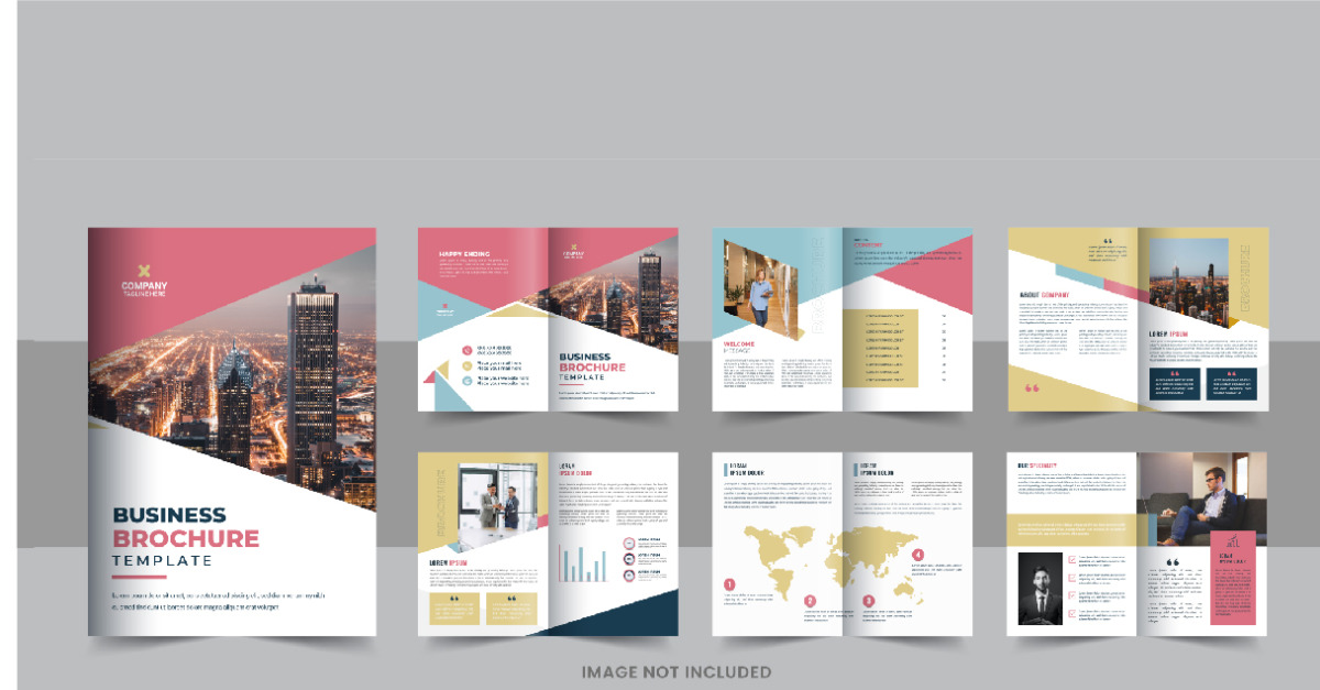 Creative Business Brochure Template design layout