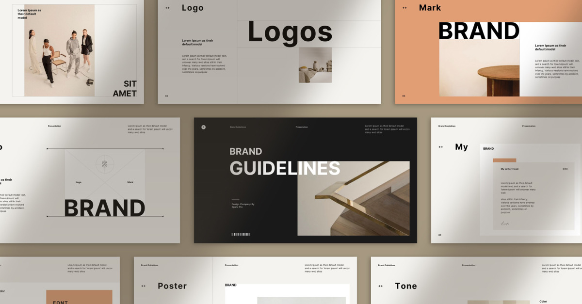 Brand Guideline Corporate Presentation - TemplateMonster