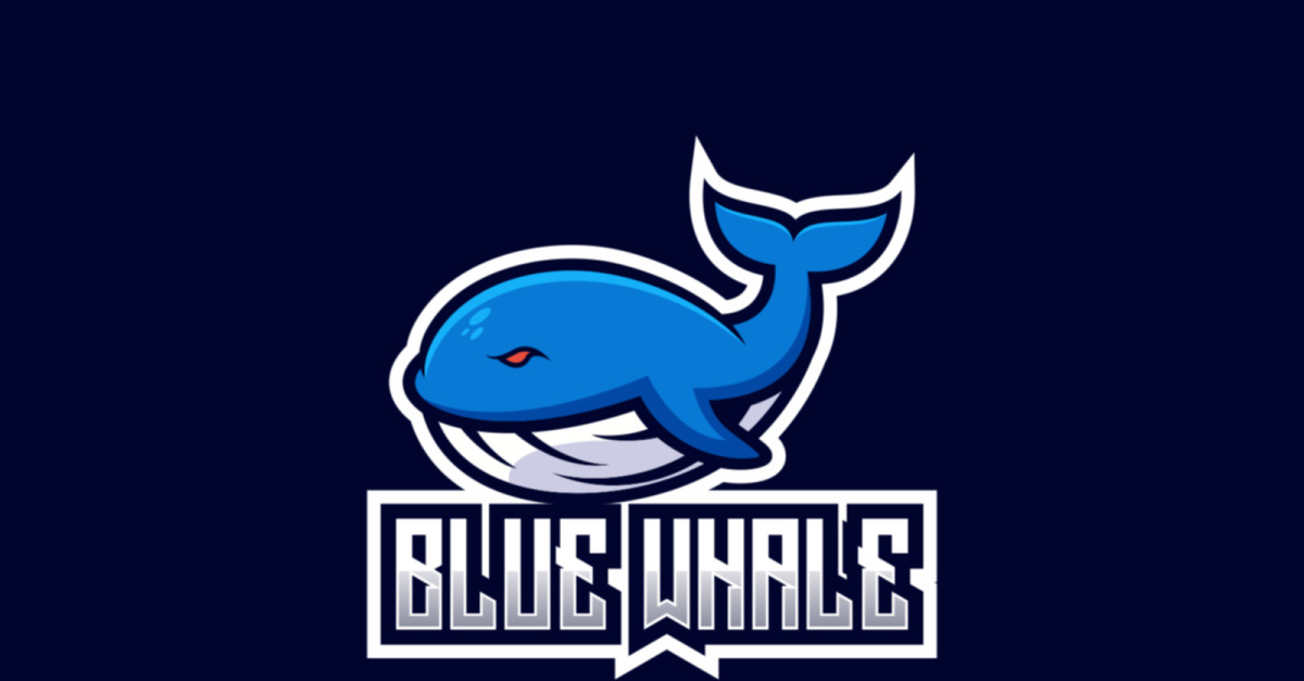 Blue Whale E- Sport and Sport Logo #340271 - TemplateMonster