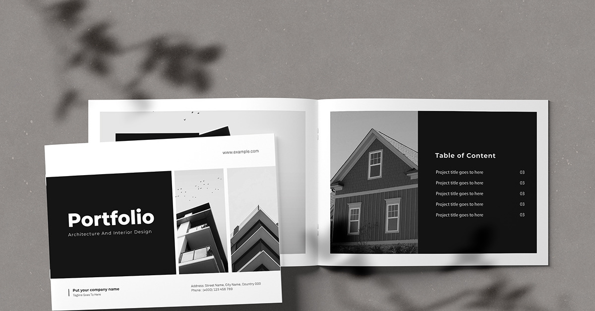 Modern Portfolio Layout Template #340240 - TemplateMonster