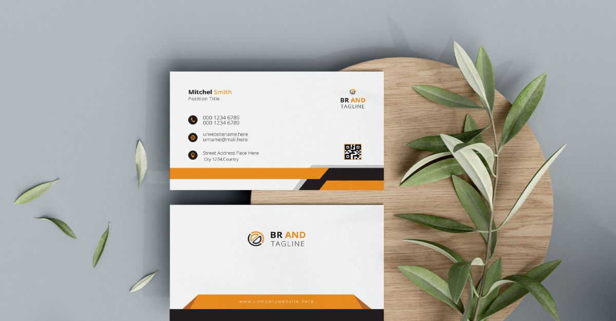 Presentation Business Card Template #341488 - TemplateMonster