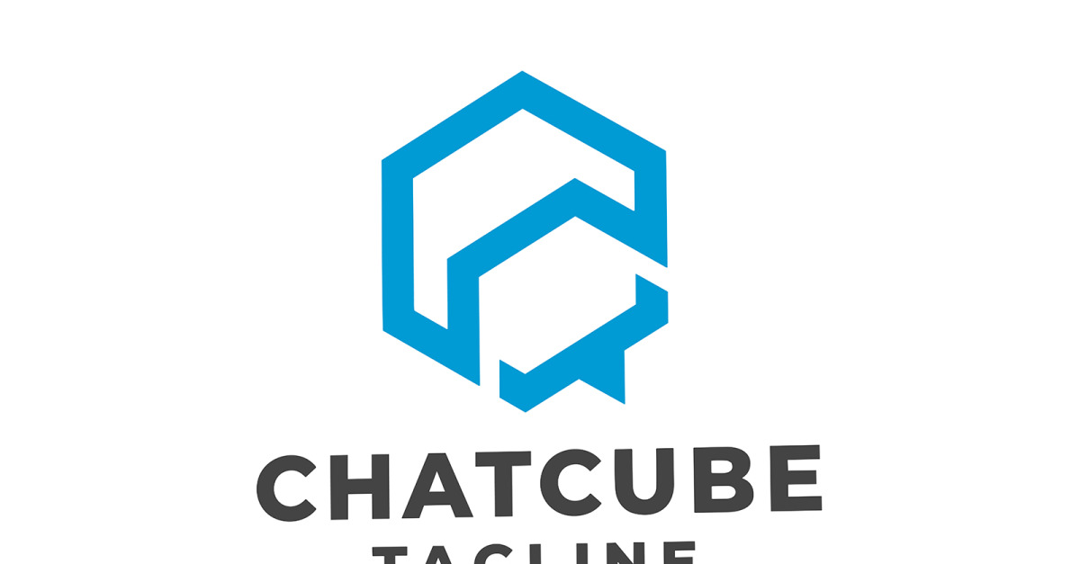 Chatcube Logo Vector - Chatcube Logo Vector - TemplateMonster