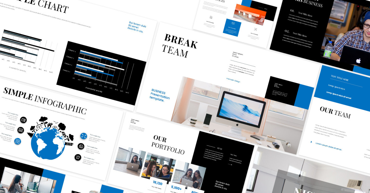 Modèle PowerPoint de plan d'affaires Nismo