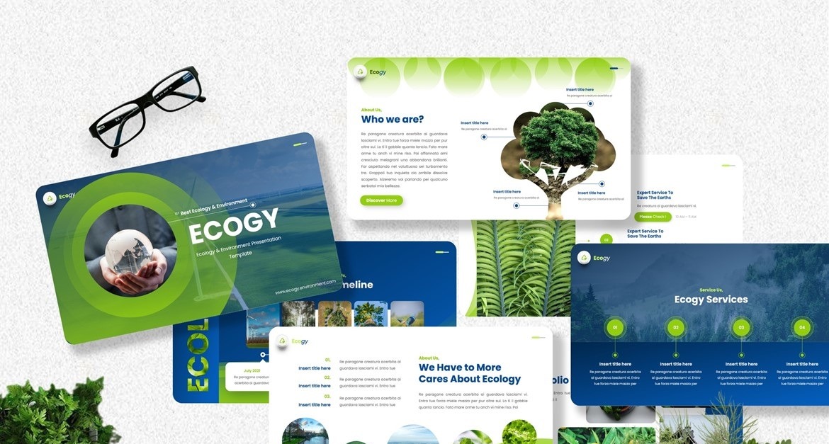 Ecogy - Ecology & Environment Googleslide Template