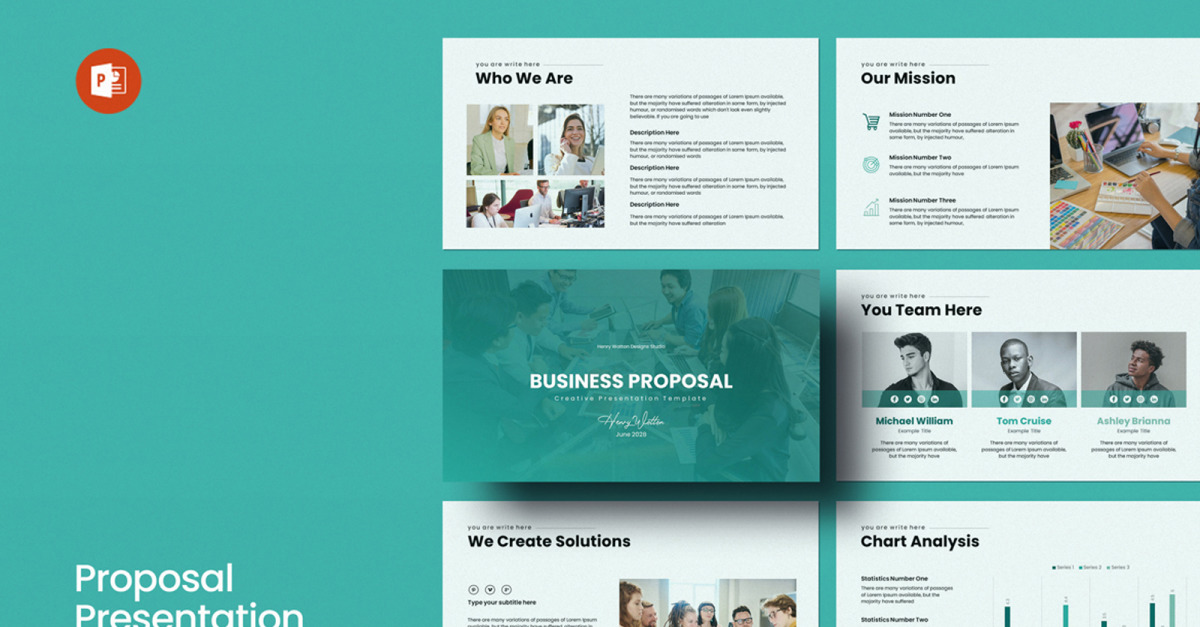 Modèle de présentation PowerPoint de proposition commerciale