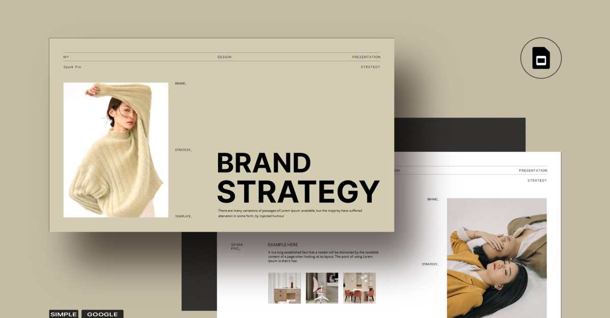 Digital Brand Strategy Presentation #342519 - TemplateMonster