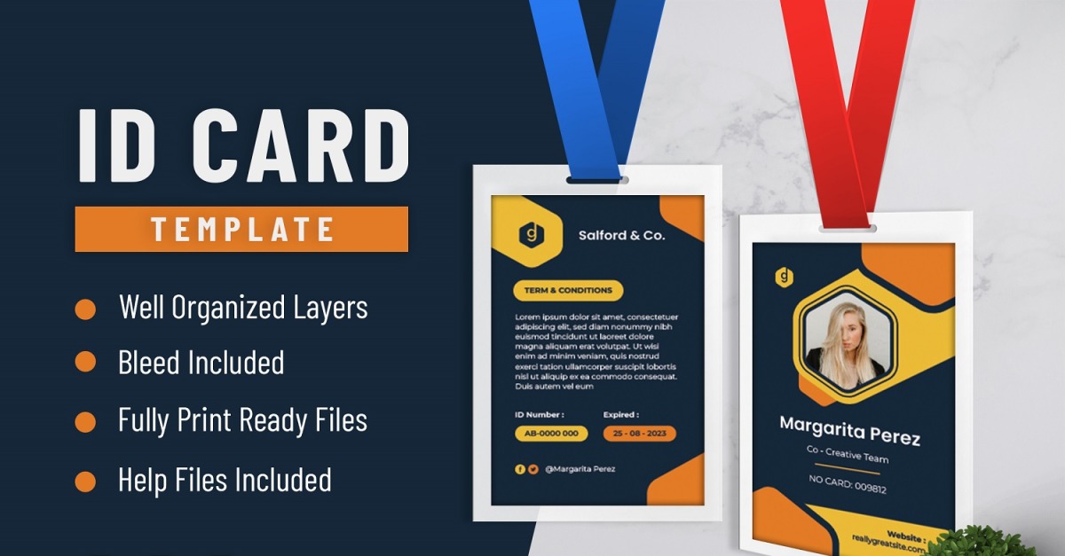 Creative Team ID Card Template #342947 - TemplateMonster