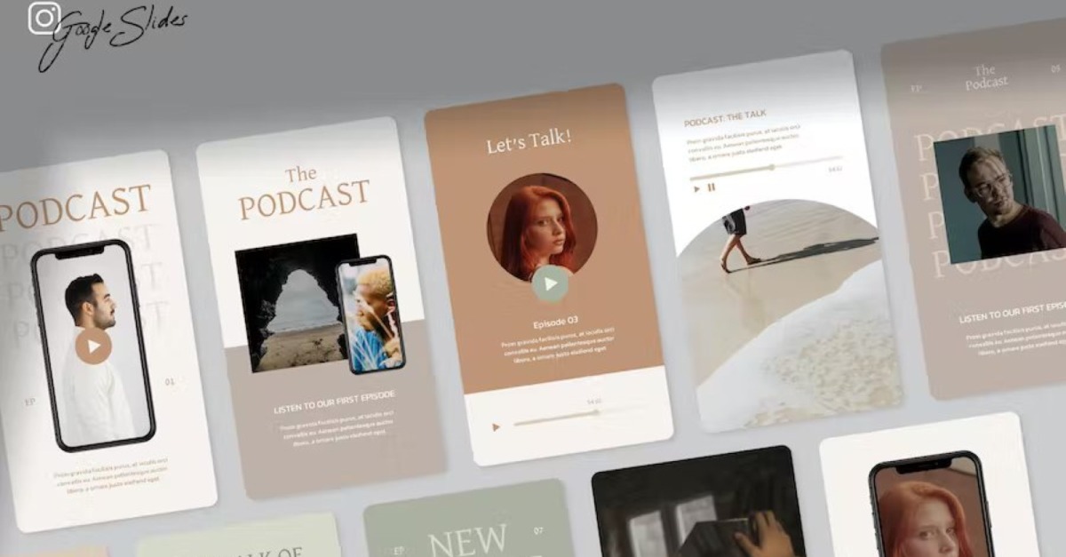 Everve - Fashion Instagram Google Slides Template