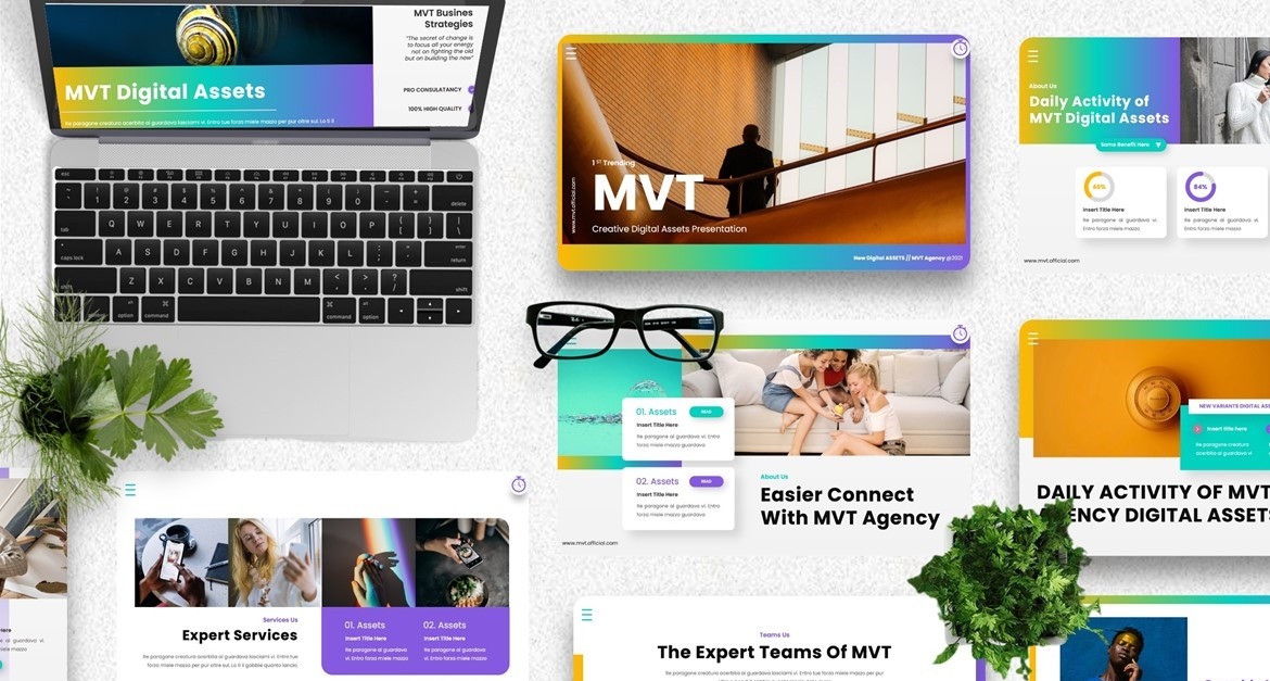 MVT - Creative Digital Assets Powerpoint Template