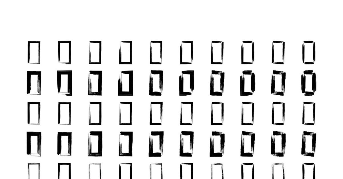 Vertical Rectangle Shape Bold 100_Set V 3 - TemplateMonster