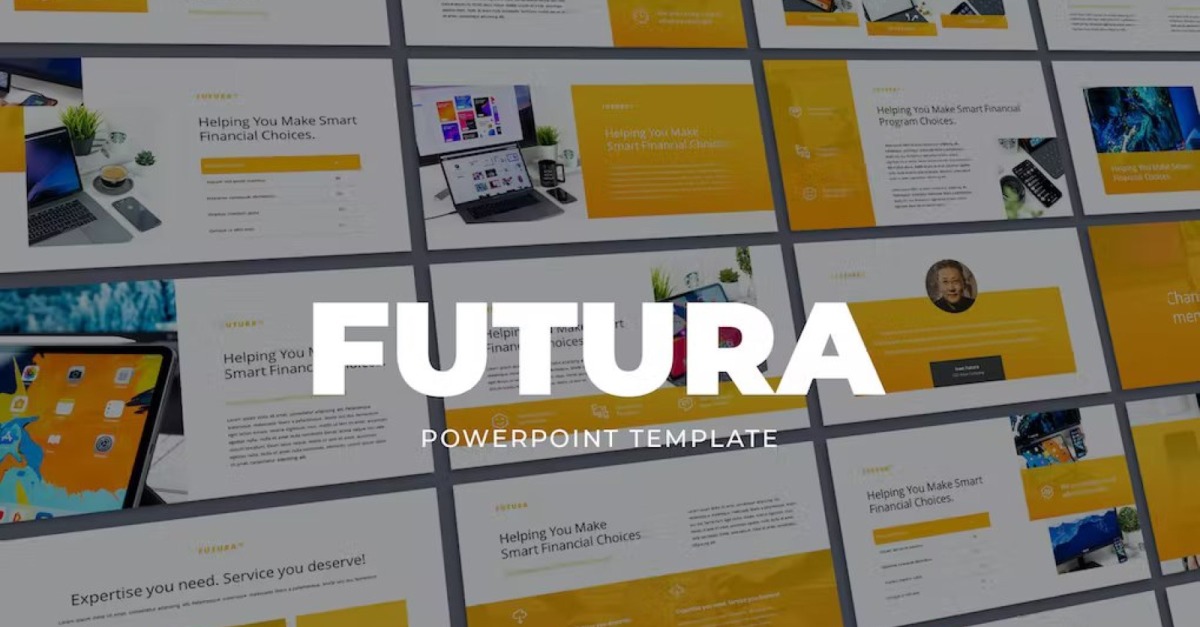 FUTURA - Plantilla de PowerPoint de Negocios Modernos