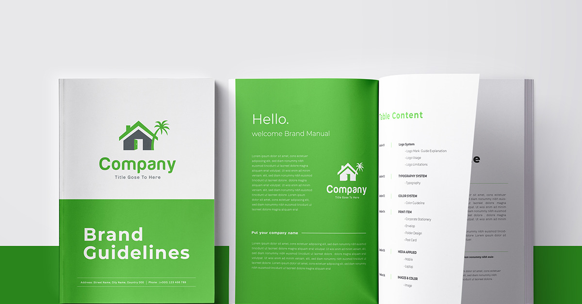 Creative Brand Guidelines Design #344235 - TemplateMonster