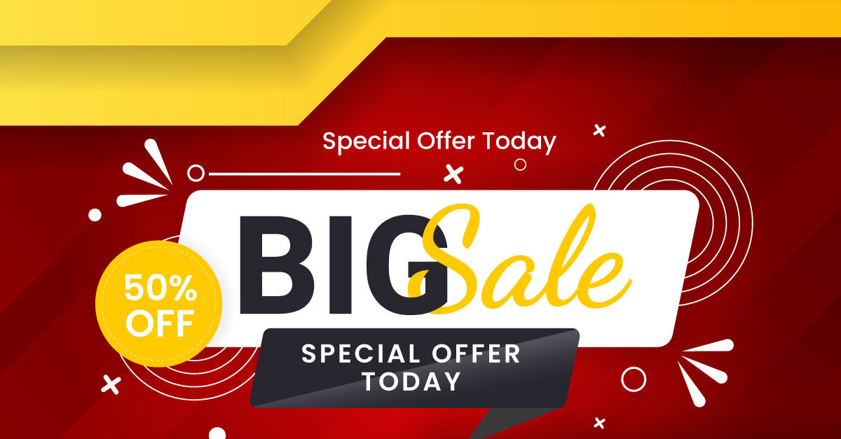 Promotion de jeu de bannière de vente de vecteur avec fond de couleur et concepts de modèle de ...