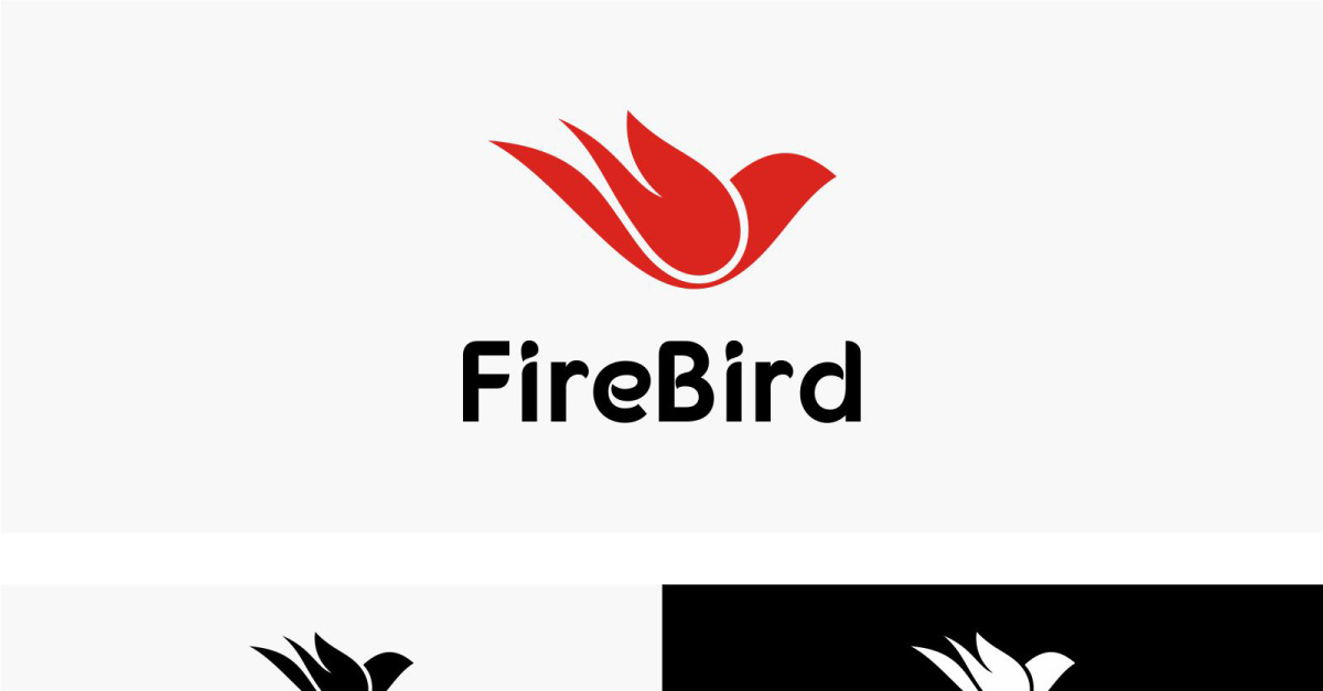 Fire Bird Logo Design Template #344474 - TemplateMonster